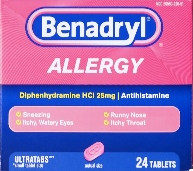 Benadryl Allergy Relief 24ct Tablet | Benadryl | Marian University